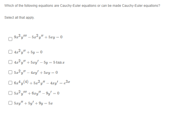 Solved Solve the differential equation: 6422y" +64zy' +144y | Chegg.com