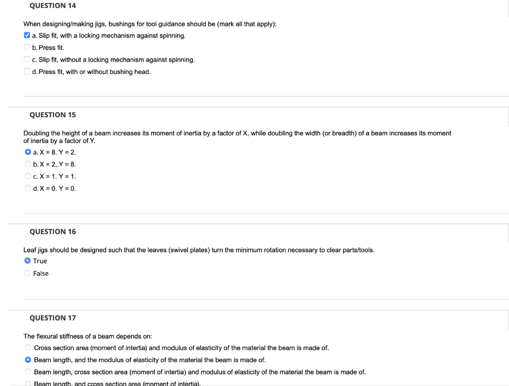 Solved When designing/making jigs, bushings for tool | Chegg.com