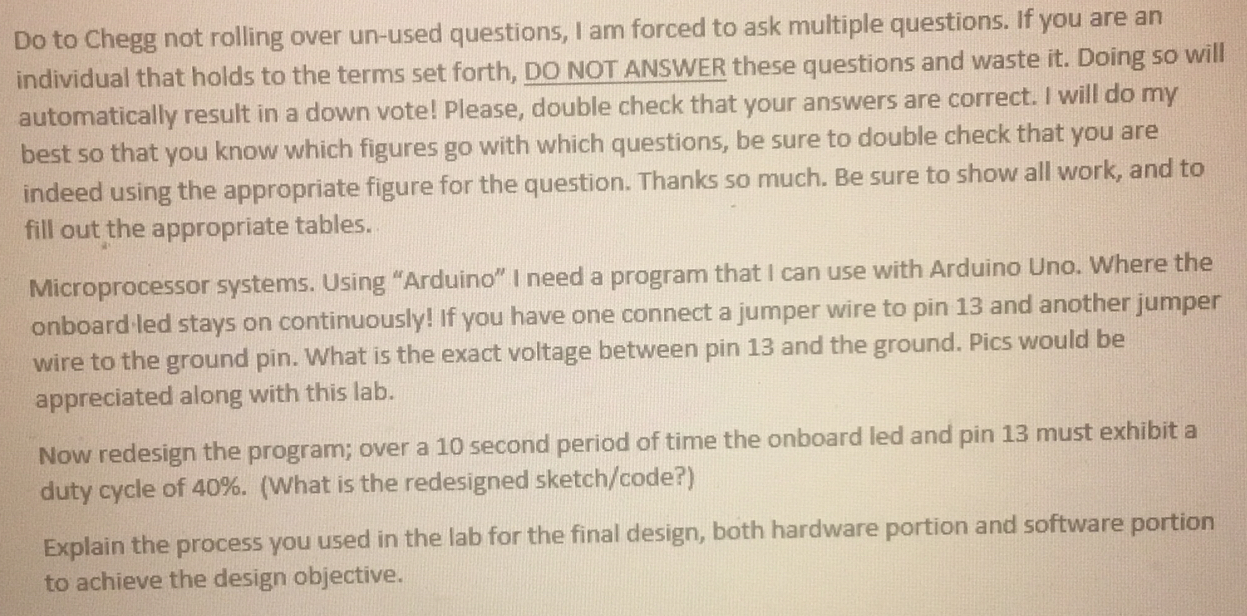 Solved Do to Chegg not rolling over un-used questions, I am | Chegg.com