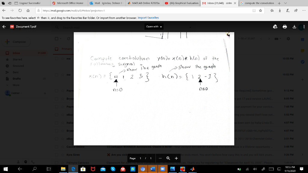 Solved Logout Successful MATLAB Online R2020 (96) Graphical | Chegg.com