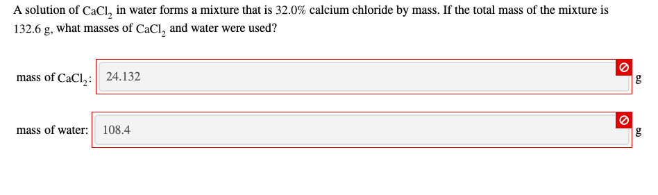 Solved A solution of CaCl, in water forms a mixture that is | Chegg.com