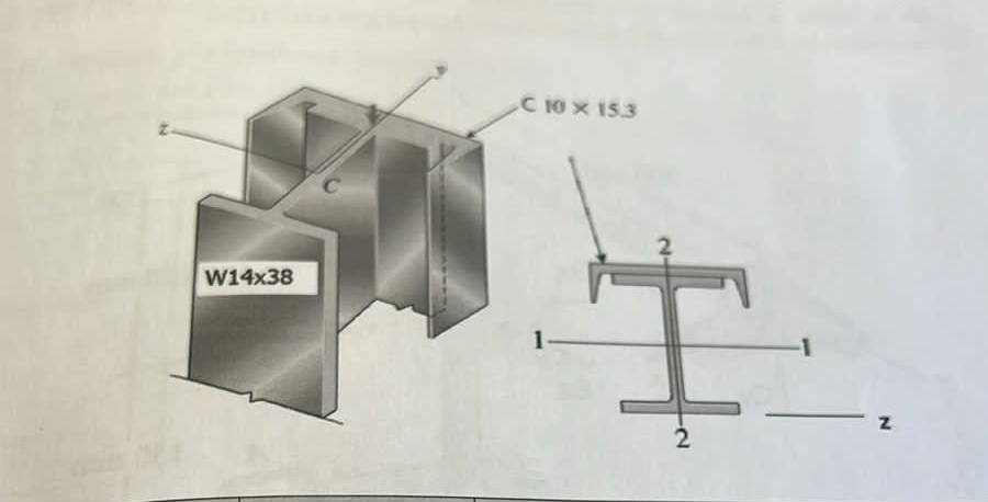 Solved Determine the centroid of the column reinforced by | Chegg.com