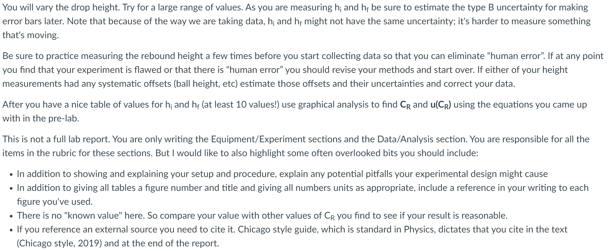 Solved Purpose: To determine the coefficient of restitution | Chegg.com