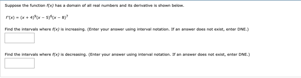 Solved Suppose The Function F x Has A Domain Of All Real Chegg