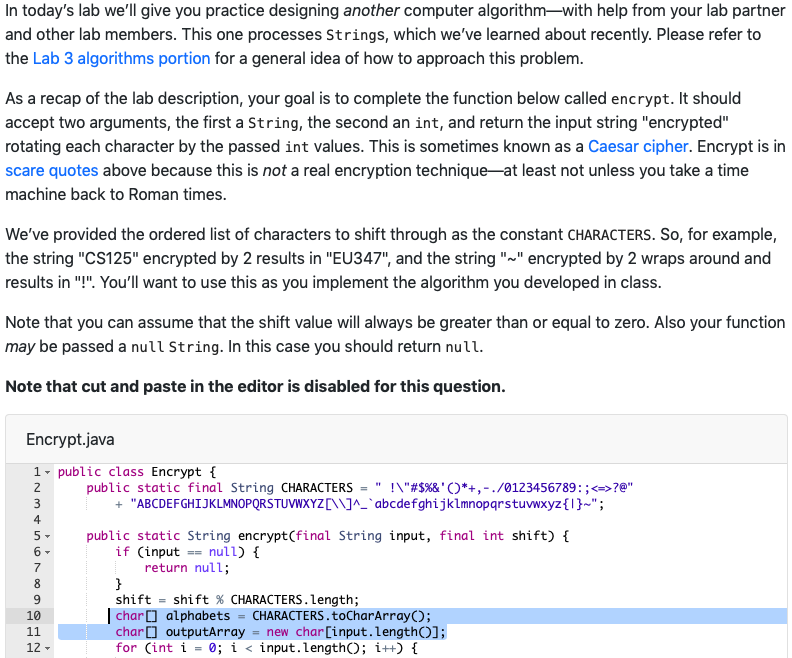 In today's lab we'll give you practice designing | Chegg.com