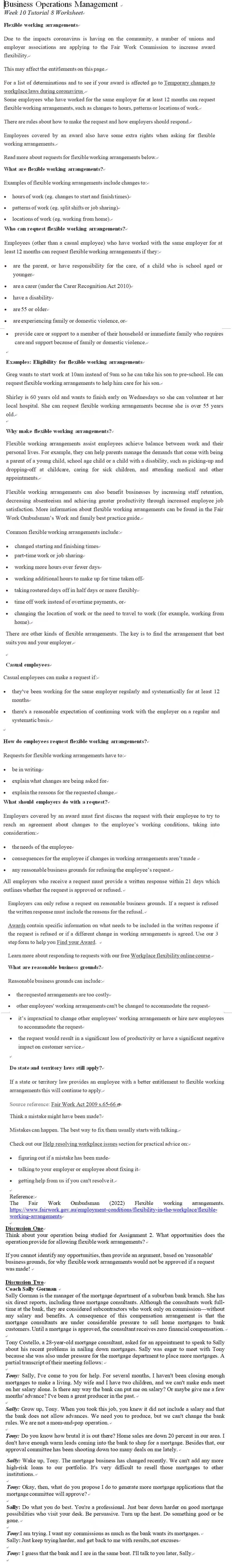 Solved Source: Coach Sally Gorman (page 233) *Andrew J | Chegg.com