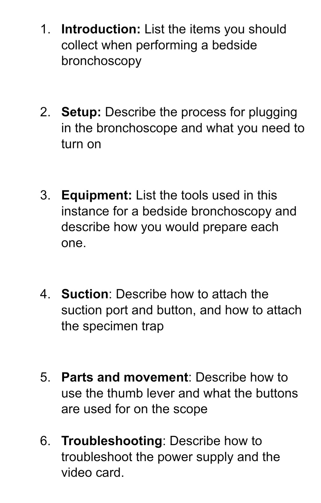 Solved 1. ﻿Introduction: List the items you should collect | Chegg.com