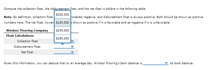Solved 6. Check clearing and the use of float Float is | Chegg.com