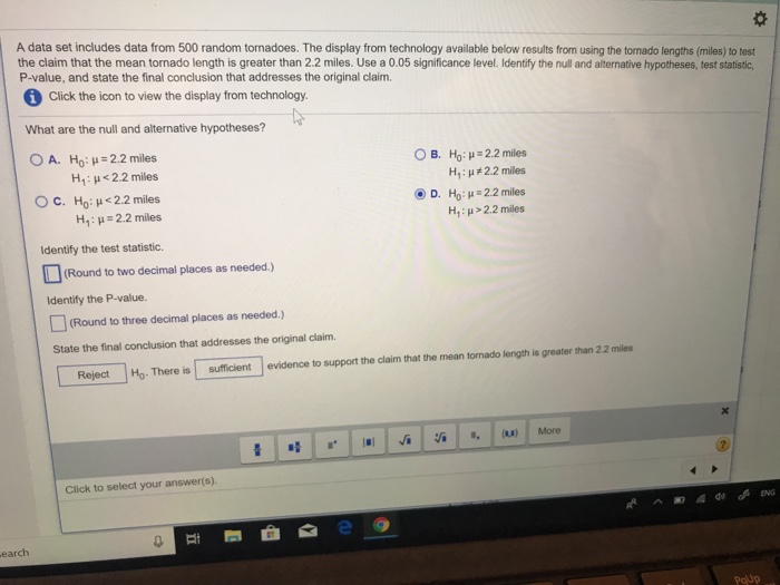 Solved A data set includes data from 500 random tornadoes. | Chegg.com