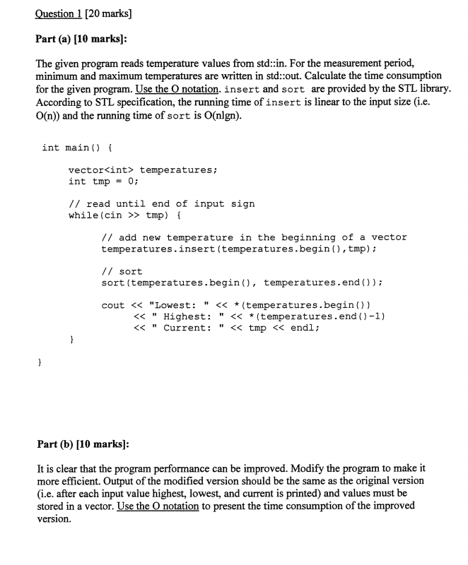 Solved Using C++ to program it | Chegg.com