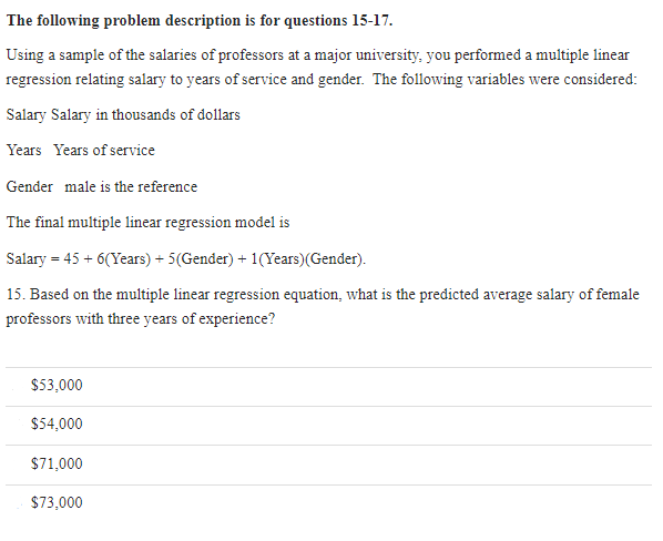 Solved The following problem description is for questions | Chegg.com
