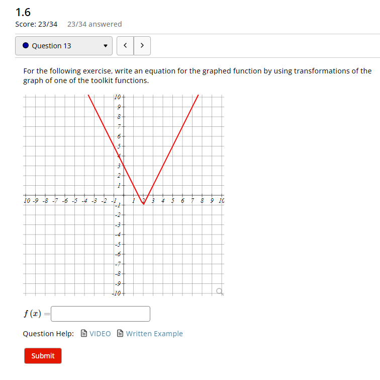 Solved For the following exercise, write an equation for the | Chegg.com