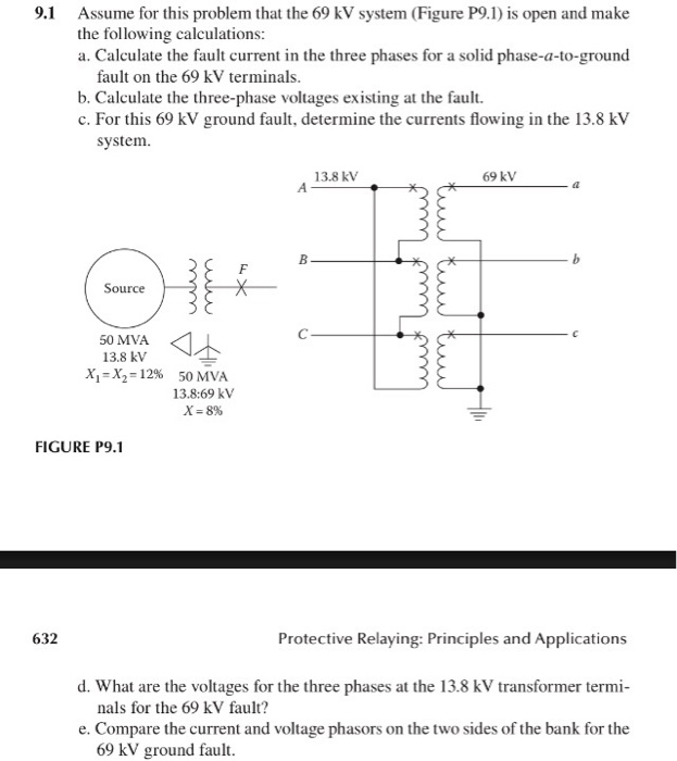 Solved 9.2 For the transformer bank of Problem 9.1, assume | Chegg.com