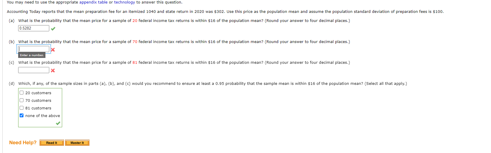 Solved You may need to use the appropriate appendix table or | Chegg.com