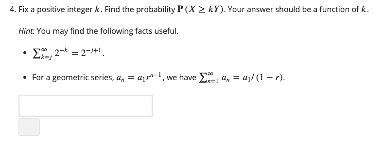 Solved: Problem 1. Discrete Random Variables 4 Points Poss... | Chegg.com