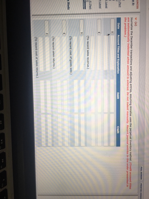 Solved FULL SCREEN Comprehensive Problem 6 (Part Level | Chegg.com