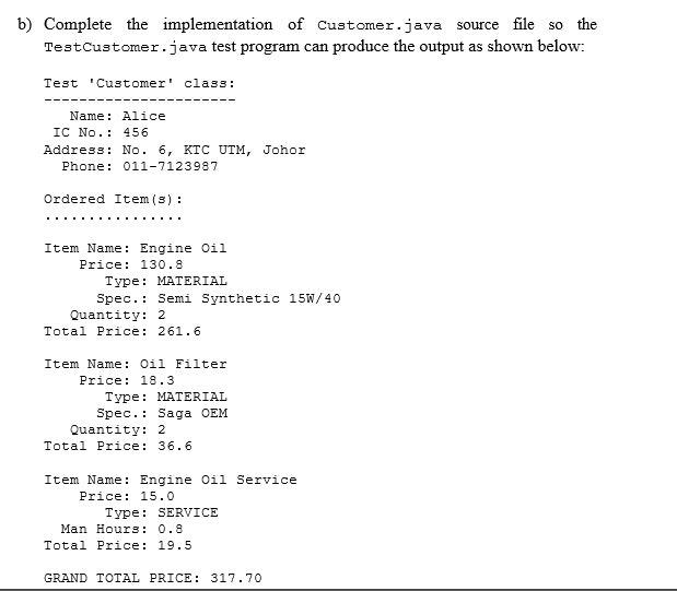 Solved QUESTION 2 - PROBLEM SOLVING Figure 1 is a class | Chegg.com