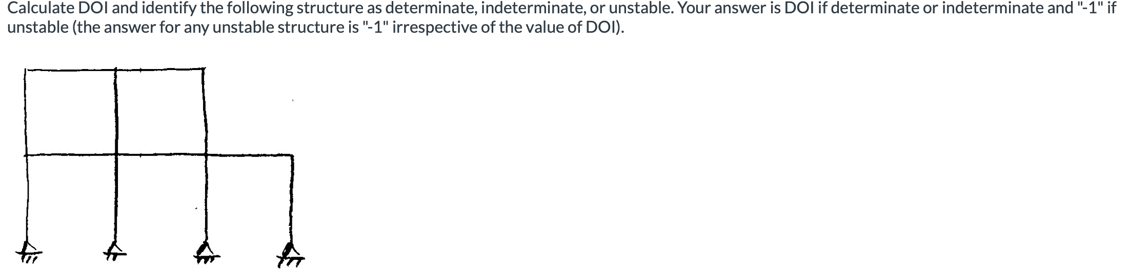 Solved Calculate DOI and identify the following structure as | Chegg.com