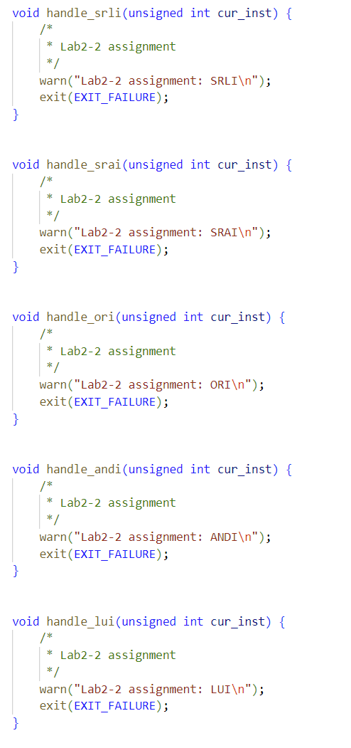 Solved Please finish the detailed code(starting from slli) | Chegg.com