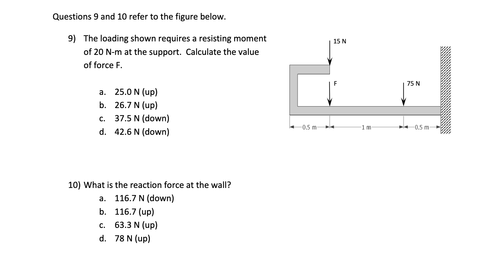 Solved Questions 9 and 10 refer to the figure below. 9) The | Chegg.com