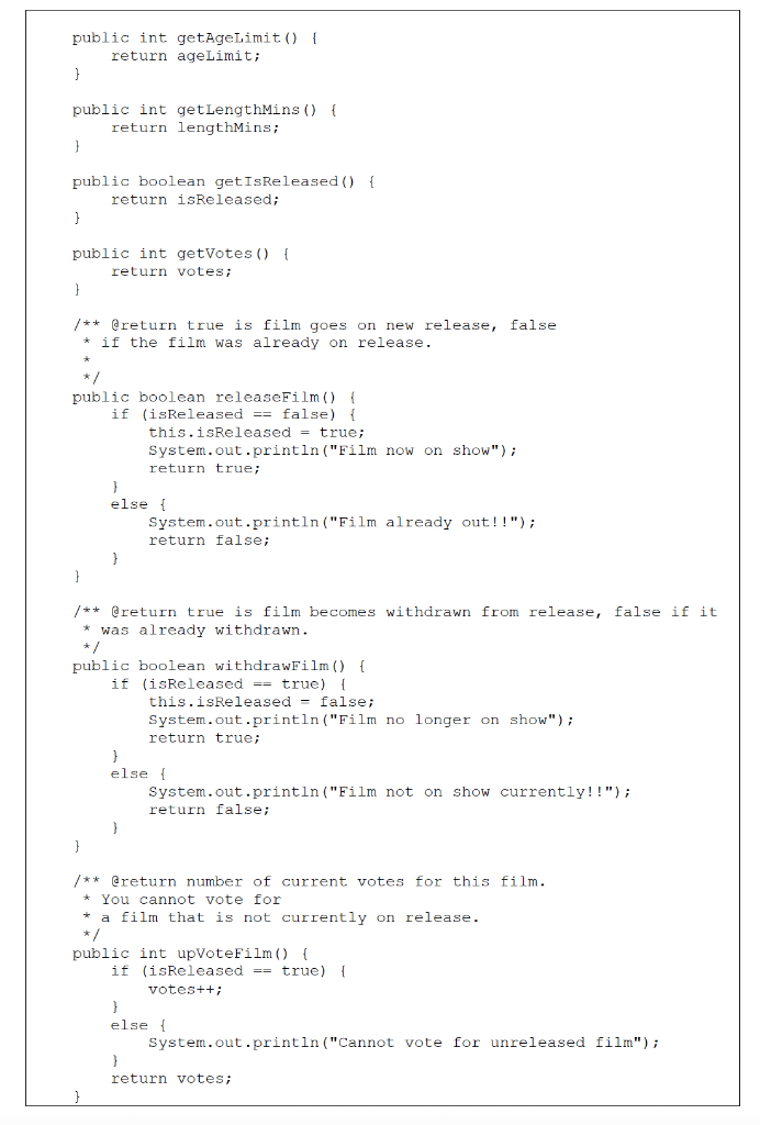 Solved d) A Java class has been developed to represent a | Chegg.com