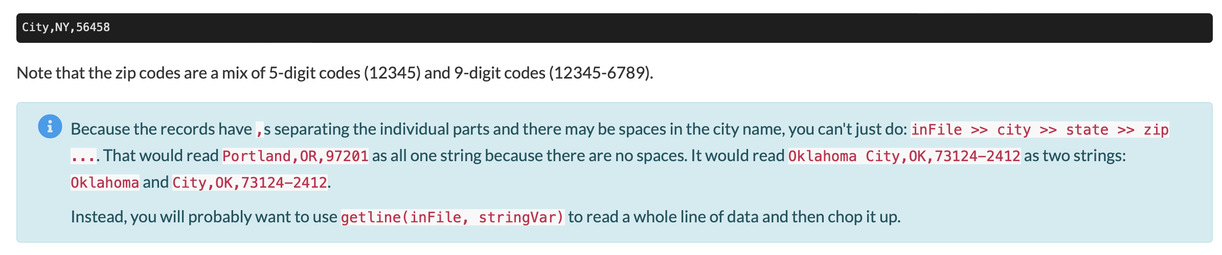Solved CS161, C++ QTCreator, PostNET | Chegg.com