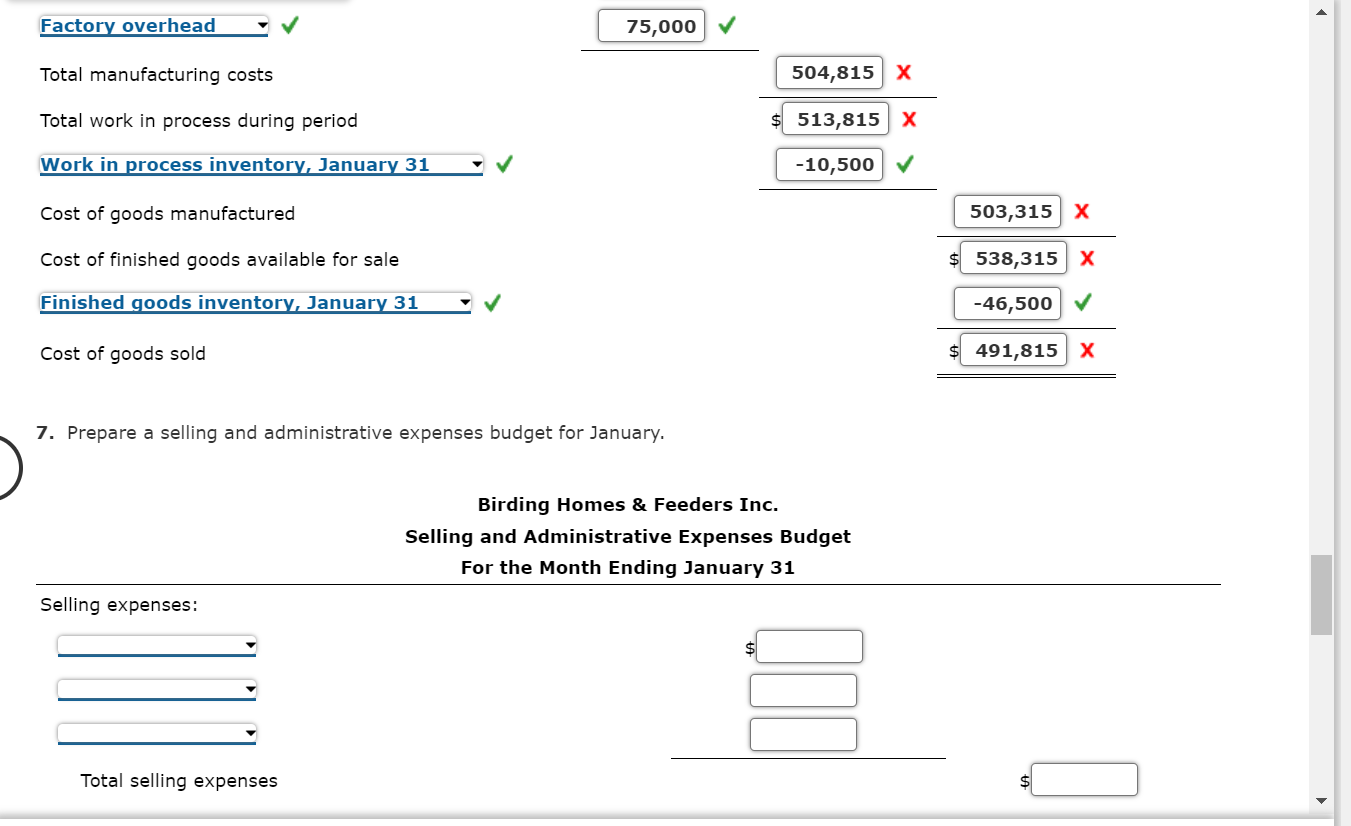 Solved Operating expenses: Total operating expenses | Chegg.com
