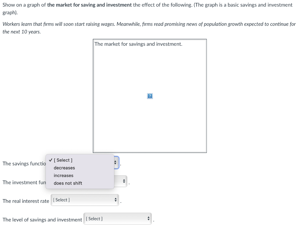 Real interest rate (percent per year)Show on a graph | Chegg.com