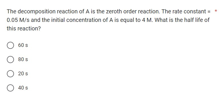 Solved From the given rate law, determine the overall | Chegg.com