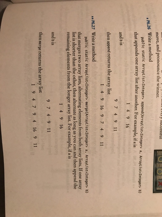 Solved 312 Chapter 6 Arrays And Array Lists P628 Write A 7462
