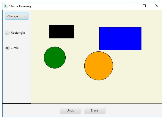 Solved: I Need Help Writing One DrawPane Class Using JavaF... | Chegg.com