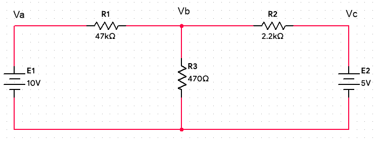 Solved Calculate the current and voltage values for the | Chegg.com