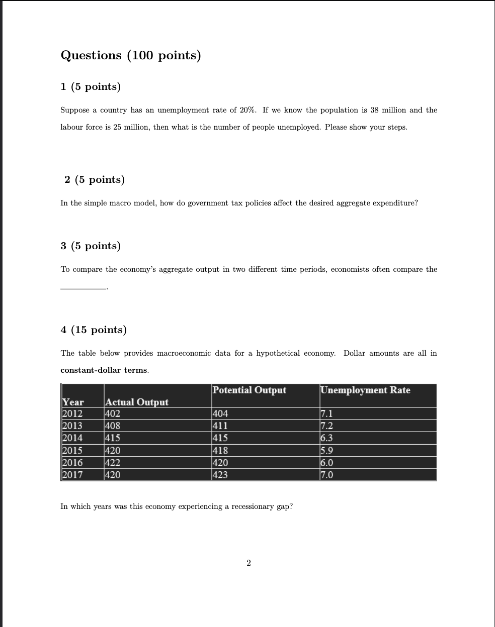 Solved Answer the questions below. Please do not answer them | Chegg.com