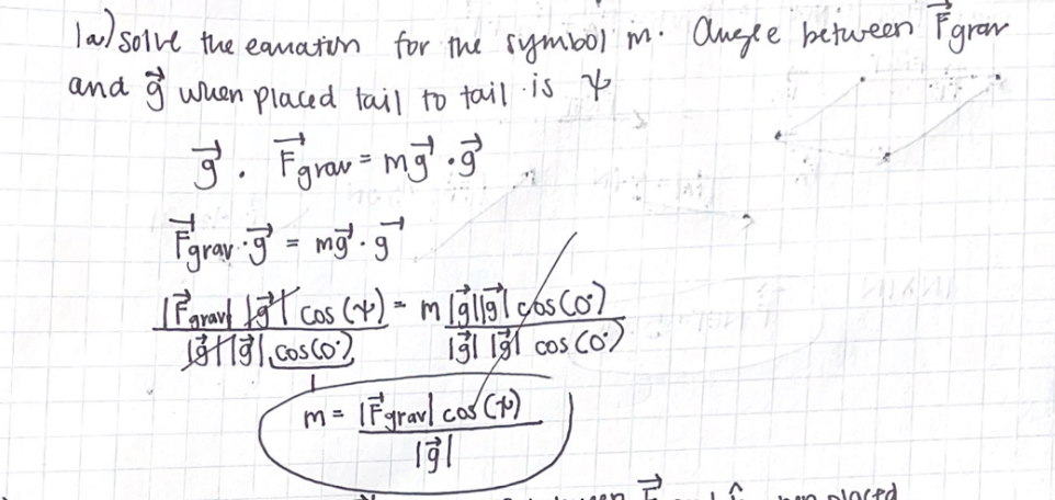 Solved la) Solve the equation for the symbol in. Angee | Chegg.com