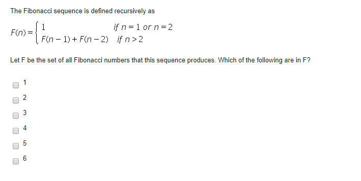 Solved The Fibonacci sequence is defined recursively as | Chegg.com