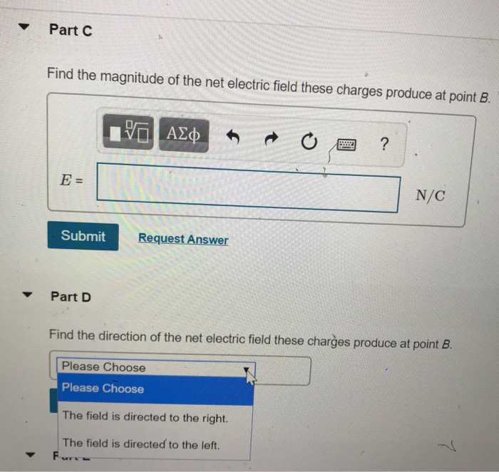 Solved Part A Constants Find the magnitude of the net | Chegg.com
