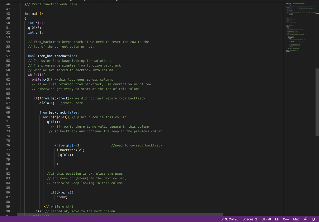 Solved I do not need code I know this works This is a code | Chegg.com