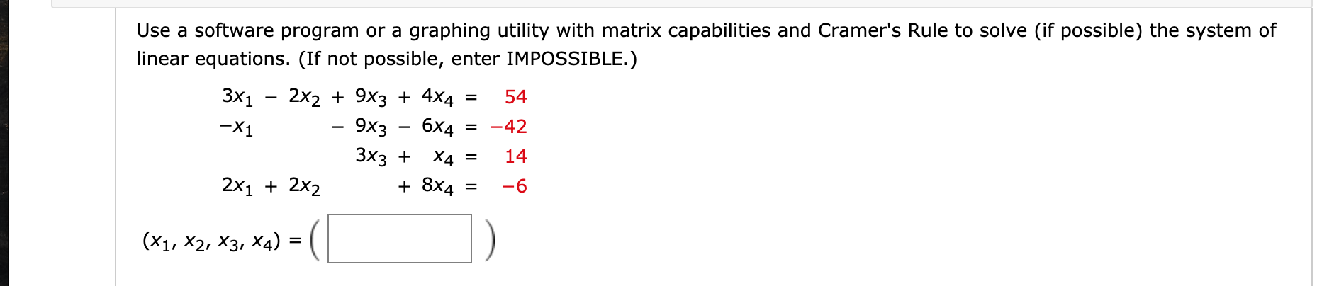 Solved Use a software program or a graphing utility with | Chegg.com