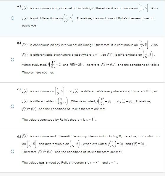 Solved Graphically and using derivatives, find the values | Chegg.com