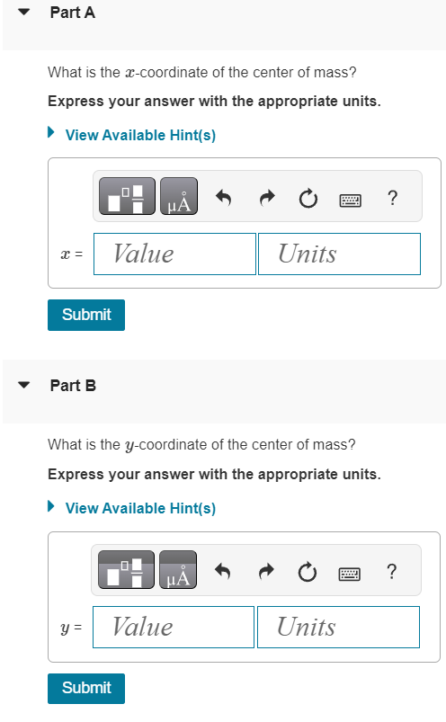 Solved The three masses shown in (Figure 1) are connected by | Chegg.com