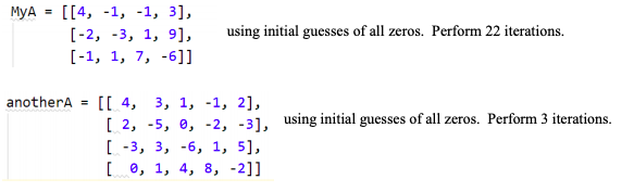d) Write a function defined as: def Gauss Elim(Aaug): | Chegg.com