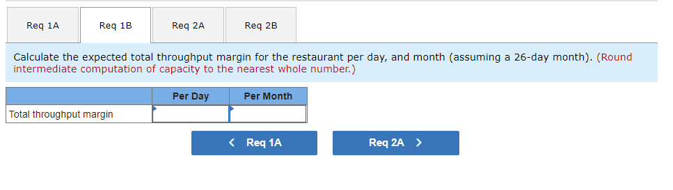Solved Problem 13-47 (Algo) Theory of Constraints for a | Chegg.com