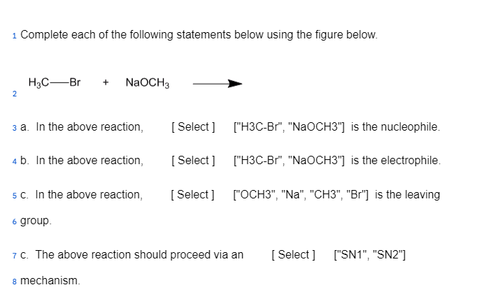 Solved Complete each of the following statements below using | Chegg.com