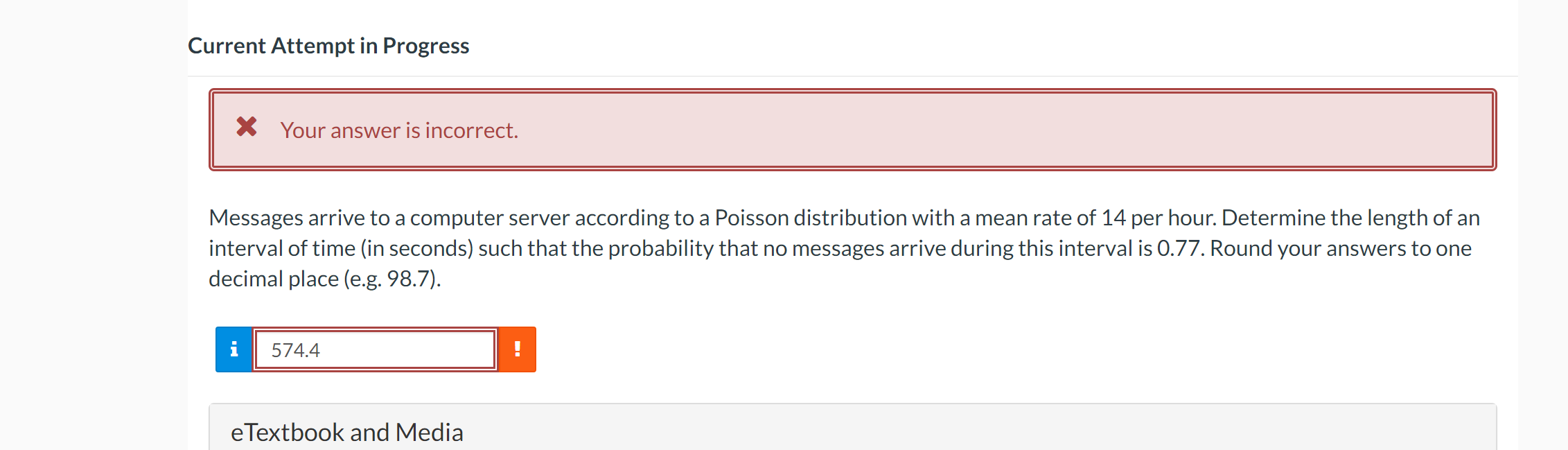 Solved Messages Arrive To A Computer Server According To A
