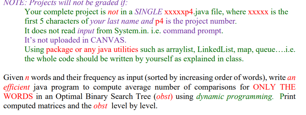 typo: the prompt is given n words and | Chegg.com