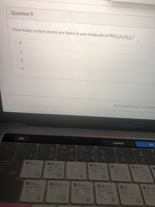 Solved how many carbon atoms are there in one molecule of | Chegg.com