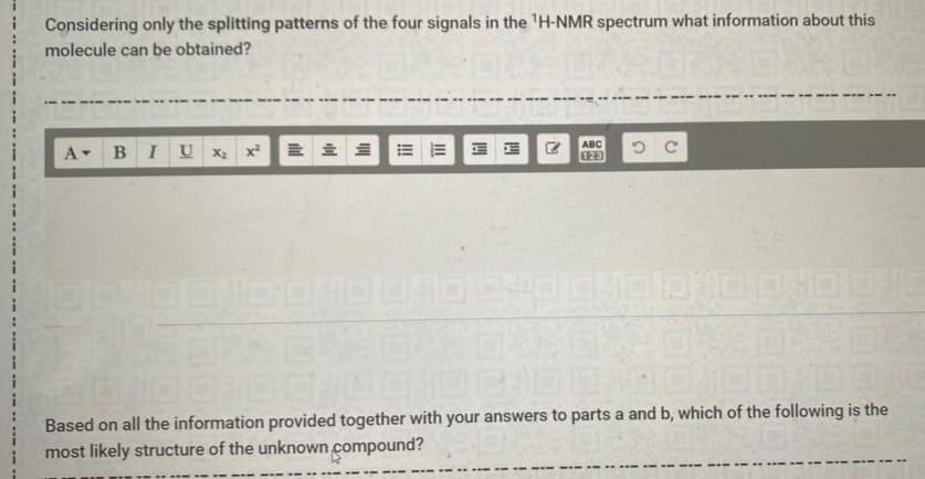 Solved An unknown ester has the molecular formula C5H10O2 | Chegg.com