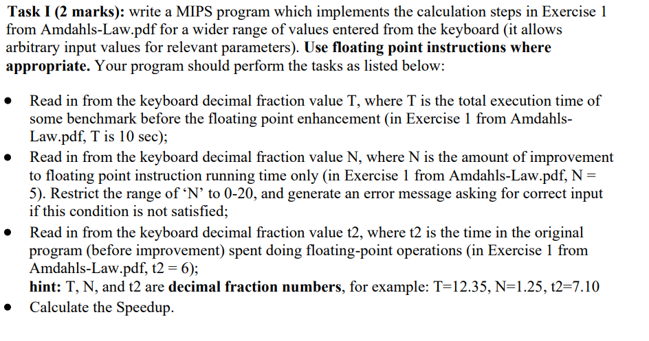 Solved Exercise 1. Consider some benchmark computation | Chegg.com