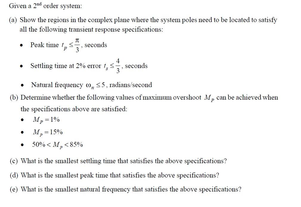 Solved (a) Show the regions in the complex plane where the | Chegg.com
