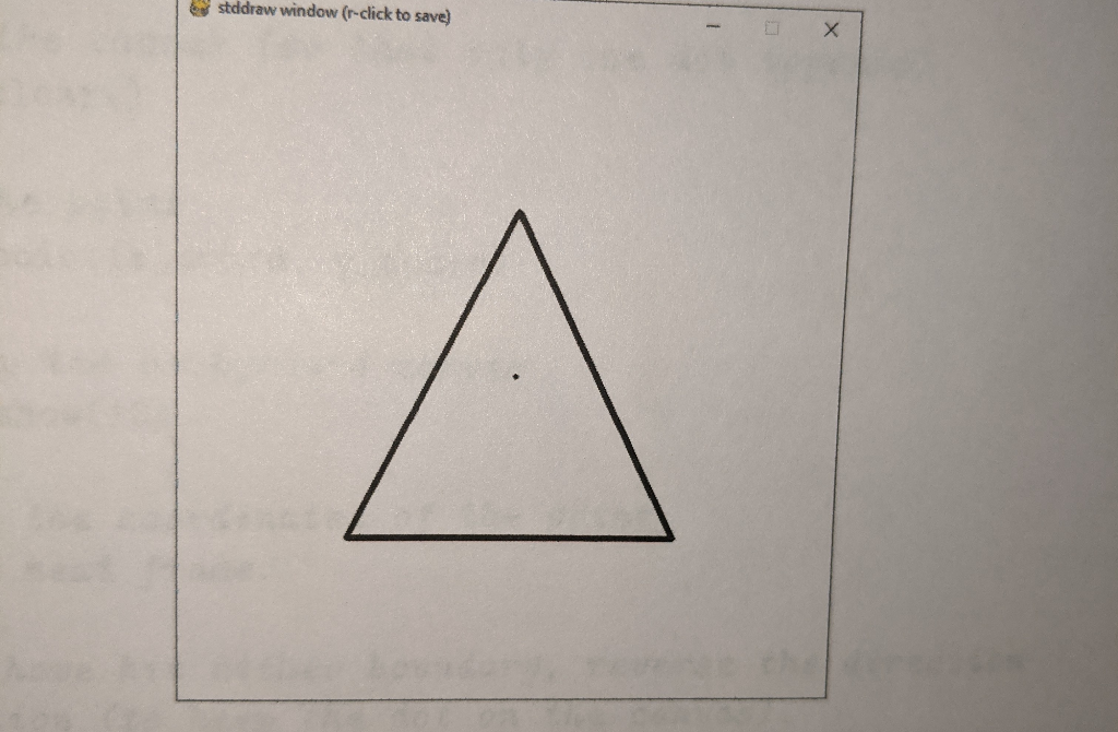 Solved In Python using numbers in the Stddraw import Use | Chegg.com
